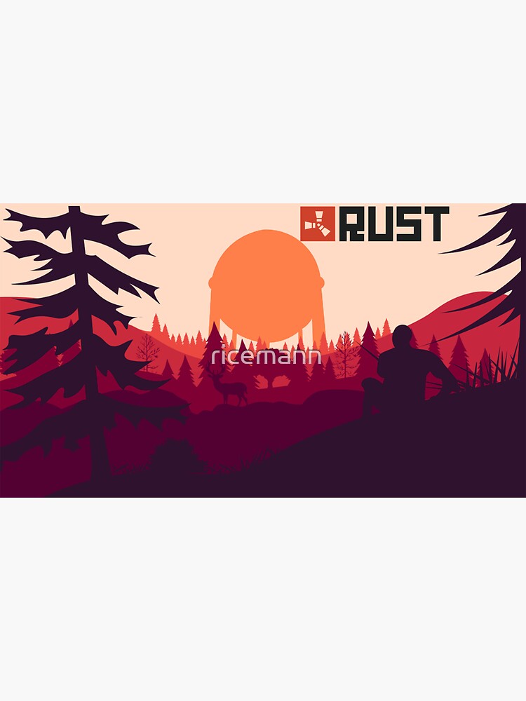"Rust background" Sticker for Sale by ricemann | Redbubble