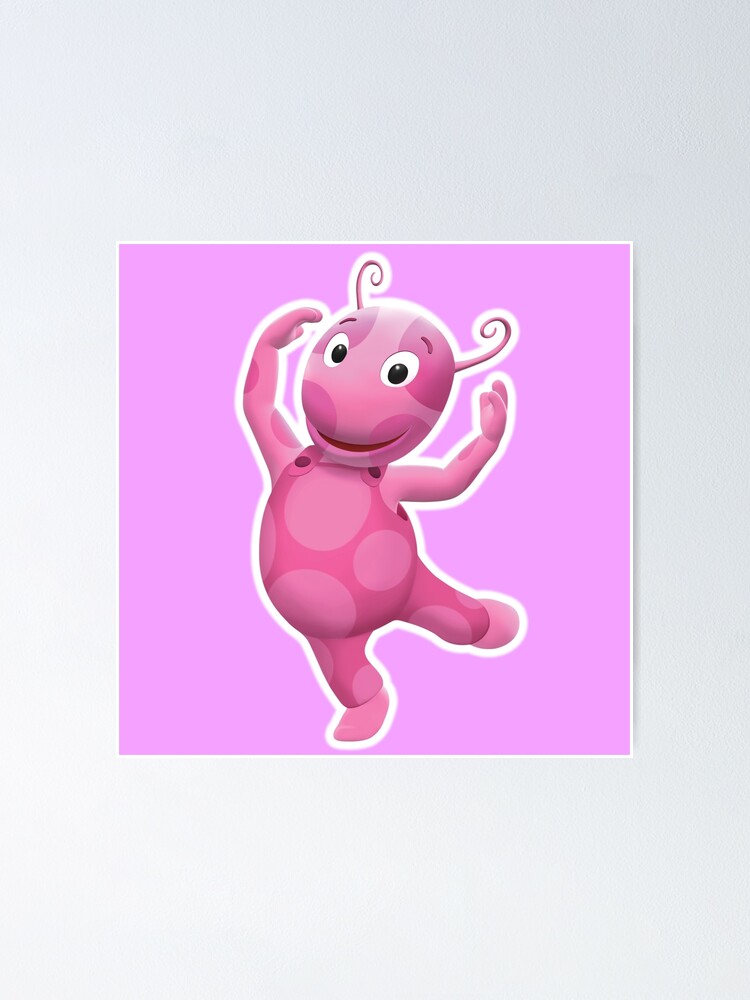 Póster «Los Backyardigans Uniqua bailando» de YourFavouriteSI | Redbubble
