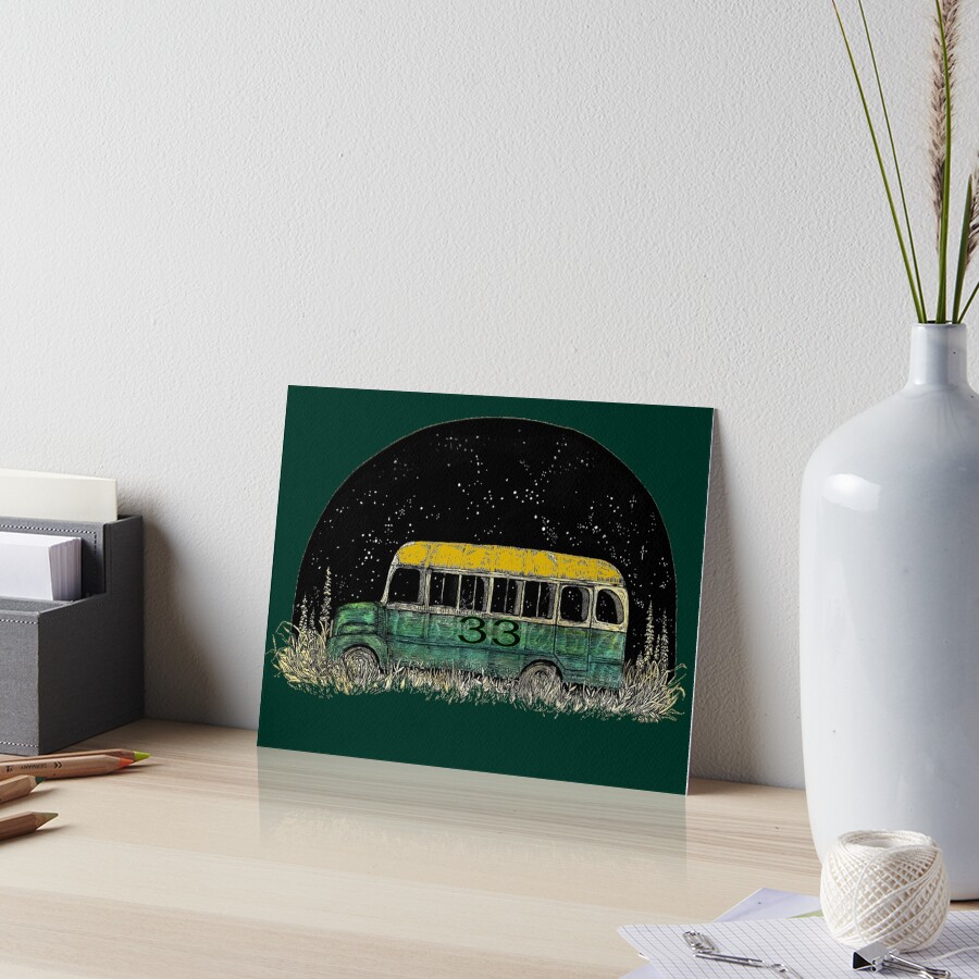 "Magic Bus" Art Board Print by FarAway2022 | Redbubble