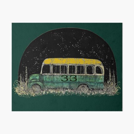 "Magic Bus" Art Board Print by FarAway2022 | Redbubble