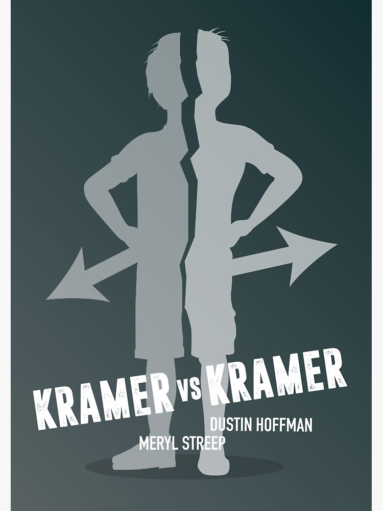"Kramer vs Kramer - Alternative Movie Poster" Sticker for Sale by ...