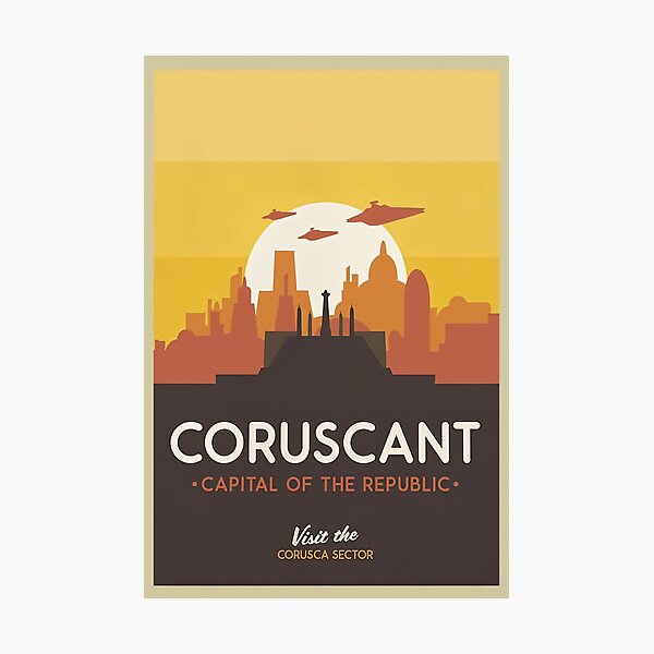 "Coruscant Hauptstadt der Republik Besuchen Sie den Corusca-Sektor Star ...