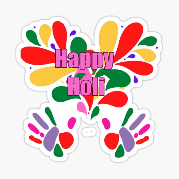 "An Exclusive Sneak Peak At What's Next For Happy Holi" Sticker for ...
