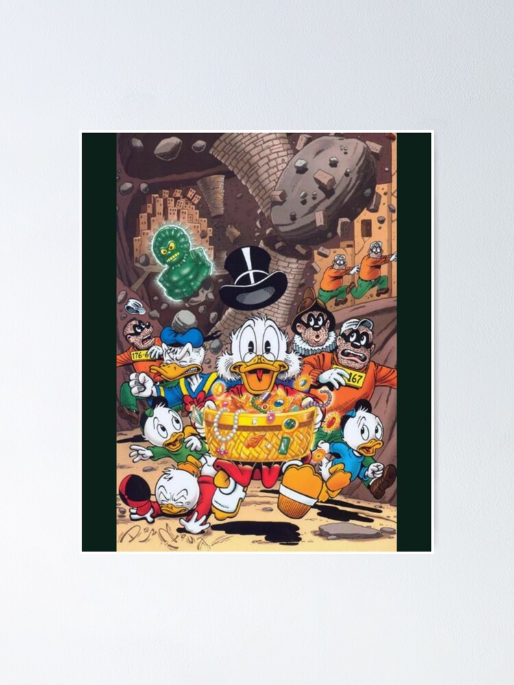 "Picsou classique " Poster for Sale by TheJuneBorde | Redbubble