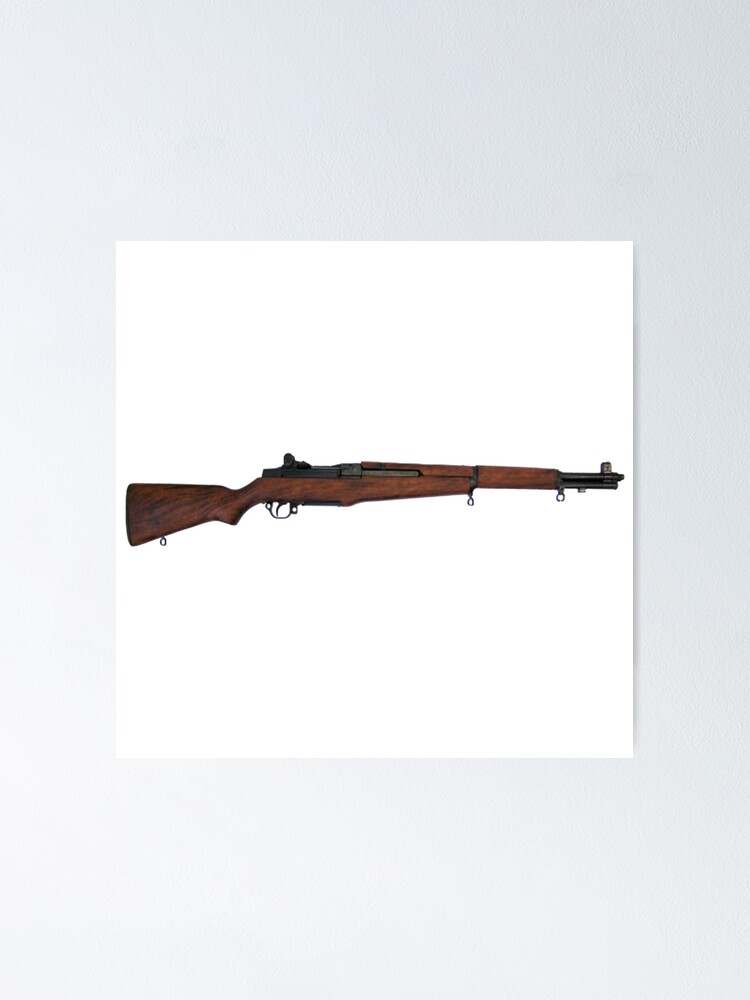 "M1 garand" Poster for Sale by TheMilitaria | Redbubble