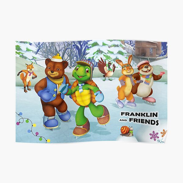 "Franklin The Turtle winter adventures" Poster for Sale by ...