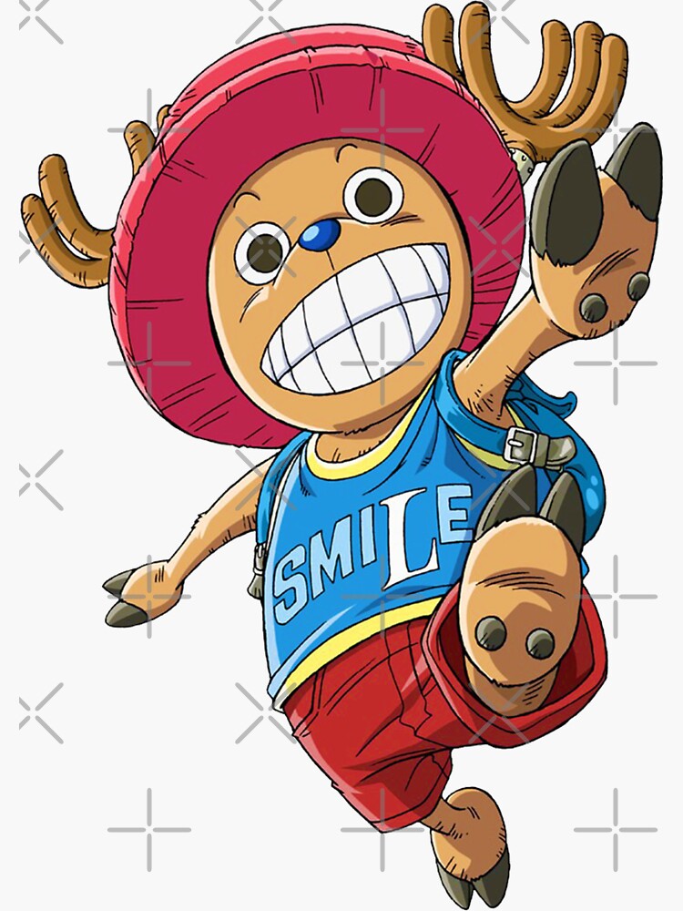 "Tony Tony Chopper" Sticker by Piece-Art | Redbubble