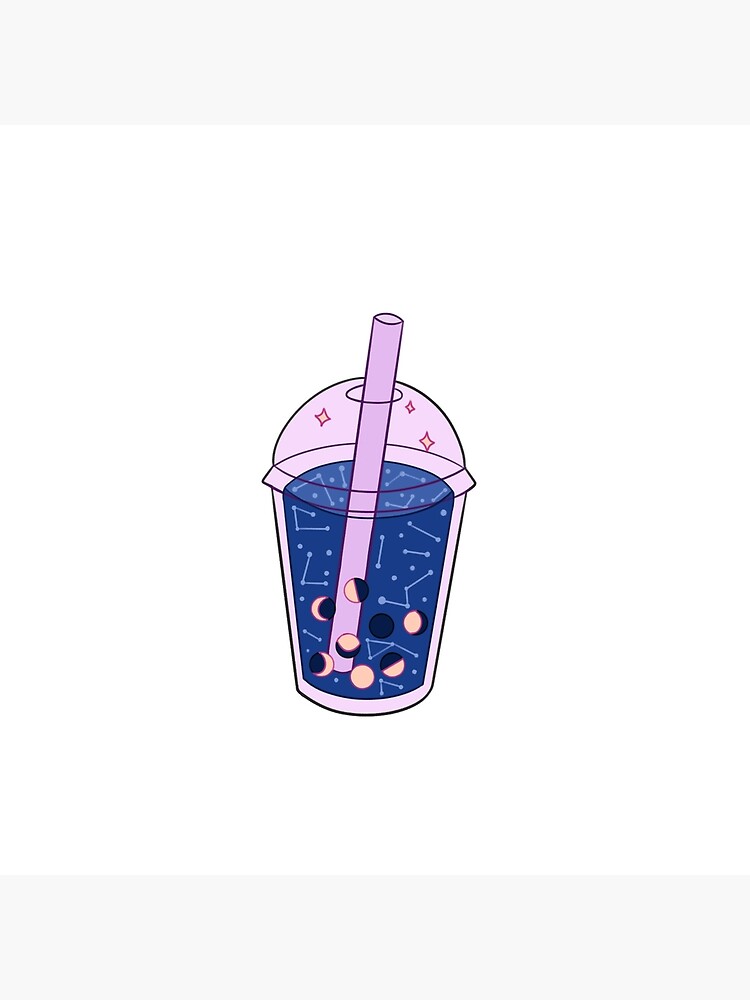 "Moon Boba" Poster for Sale by Bubbleppop | Redbubble