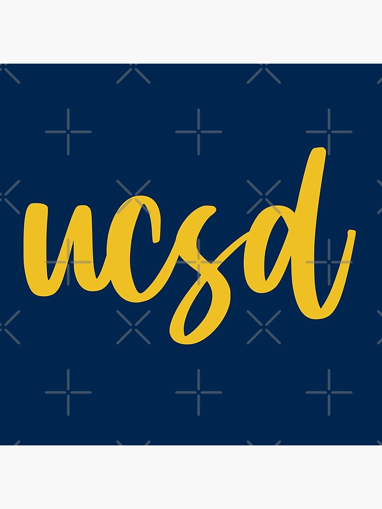 "Cursive Go Tritons! " Poster for Sale by jessicaleah15 | Redbubble