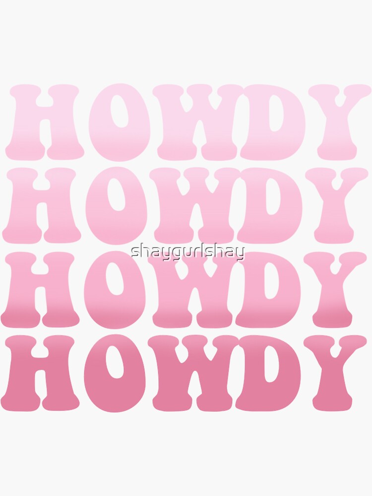 "Howdy sticker, aggie sticker, texas a&m sticker, aggies, howdy ag ...