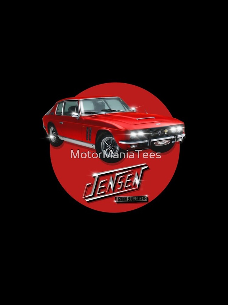 "Classic Jensen Interceptor by MotorManiac" iPhone Case for Sale by ...