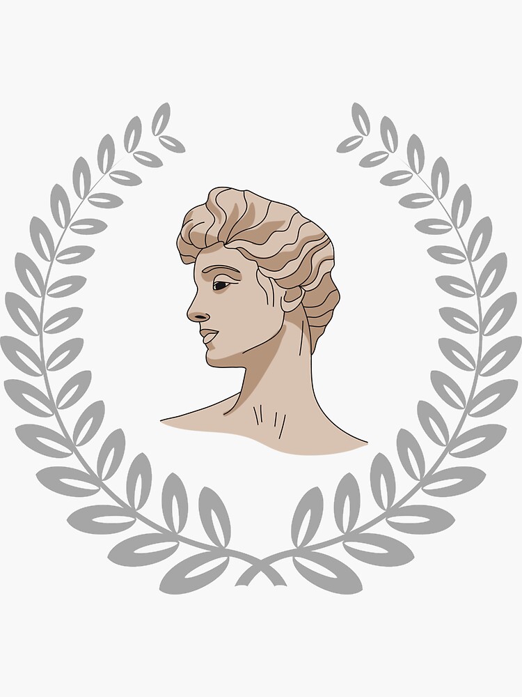 "greek statue" Sticker by diablo41 | Redbubble