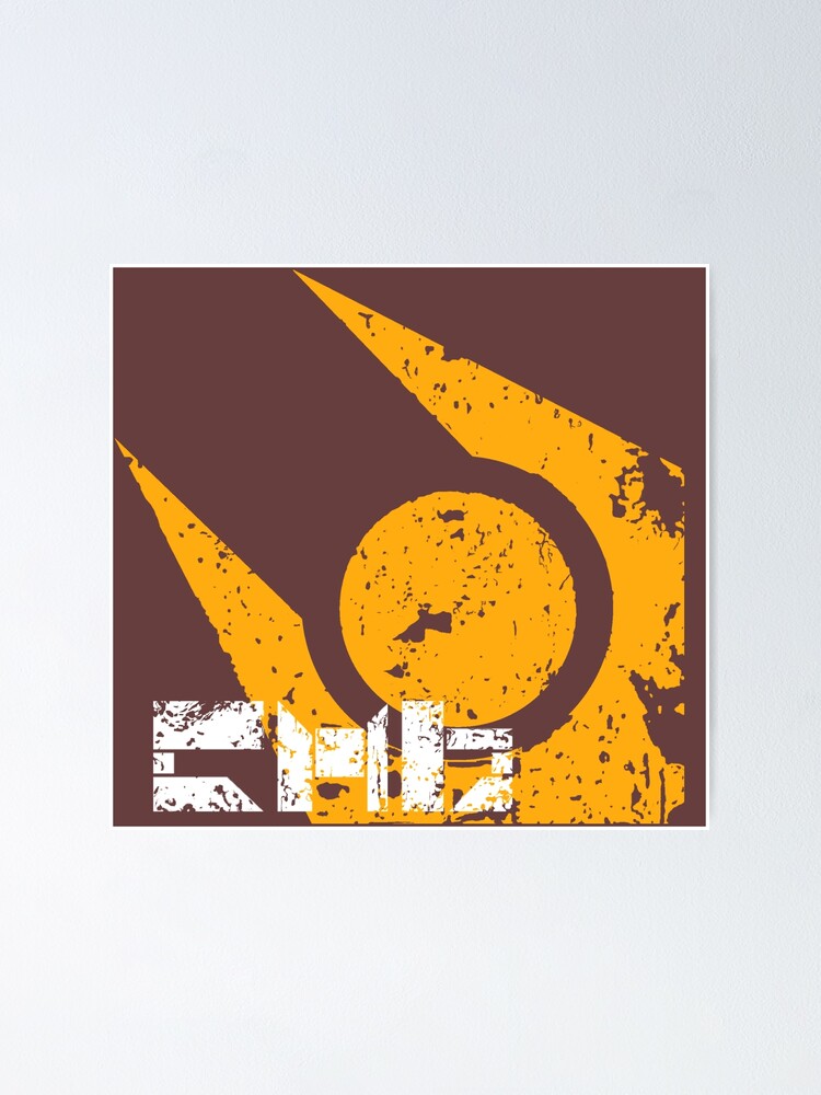 "Combine symbol (weathered)" Poster for Sale by cunningmunki63 | Redbubble