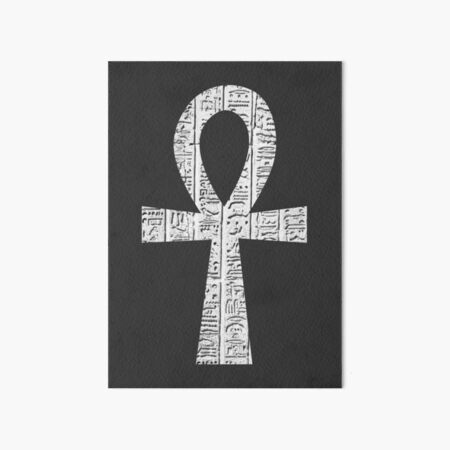 "Ankh Symbol | Ankh Ancient Egyptian Symbol | Hieroglyphs" Art Board ...