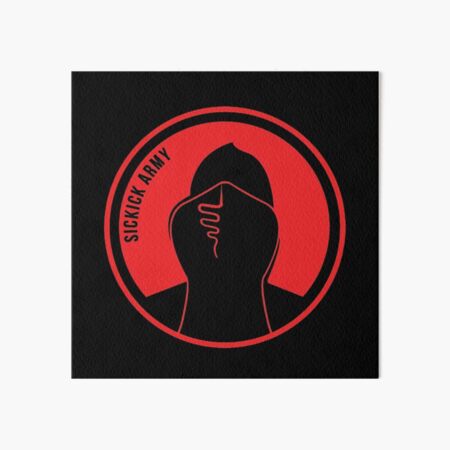 "Sickkick Sick kick army logo masked dj" Art Board Print by Thepodcave ...