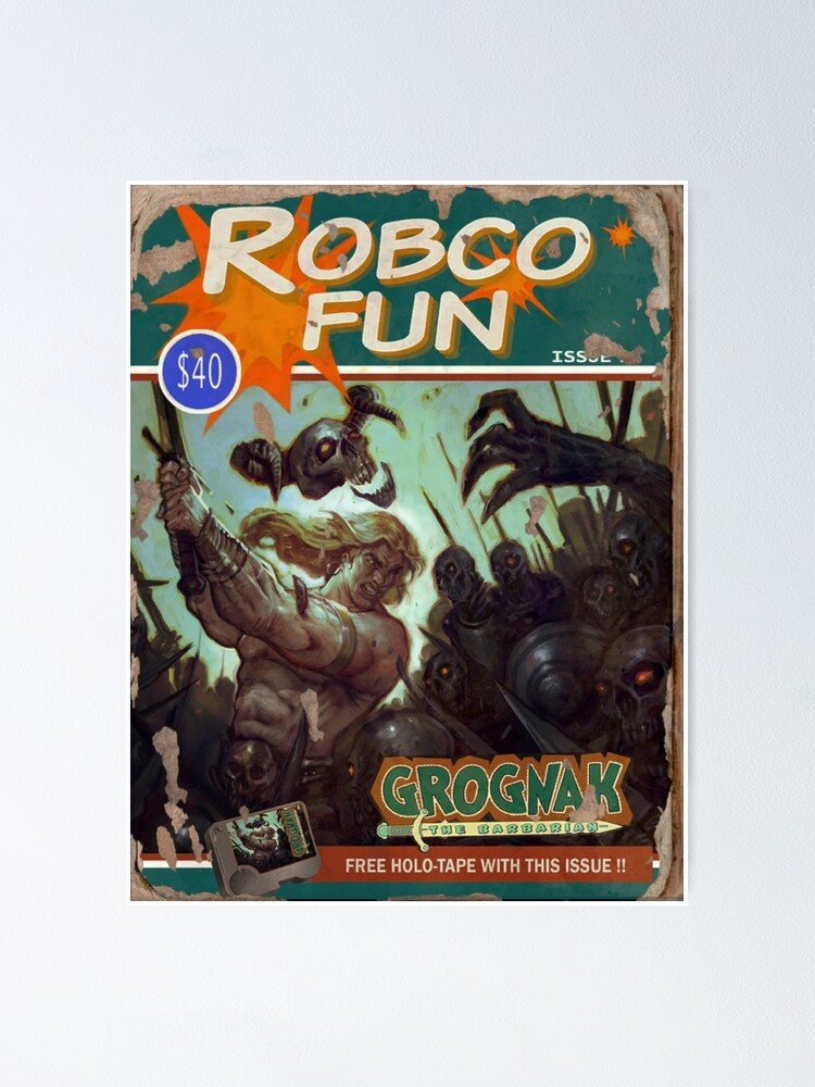 "Fallout Robco Fun Comic " Poster for Sale by Fallout76ers | Redbubble