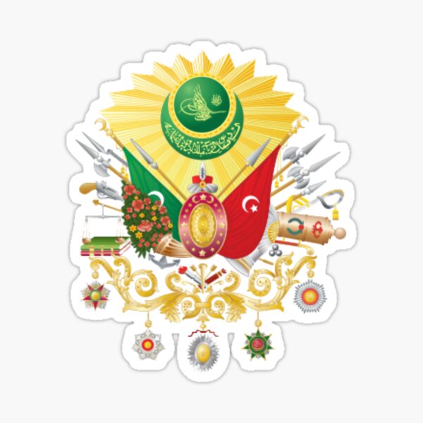 "Ottoman Emblem" Sticker by Muslim-Prints | Redbubble