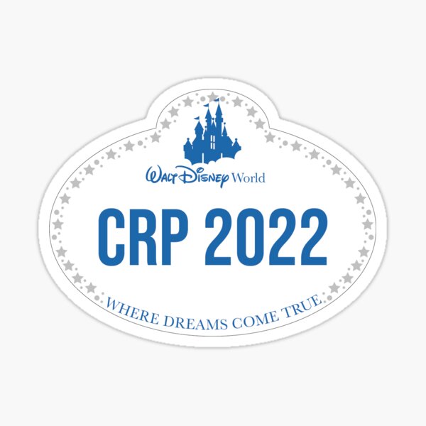 "CRP 2022 Nametag Sticker" Sticker for Sale by oliviakays | Redbubble