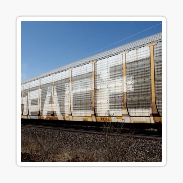 "Train Graffiti Art" Sticker for Sale by Bsay89 | Redbubble