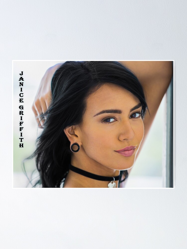 "Janice Griffith cute face" Poster for Sale by Erotaza | Redbubble