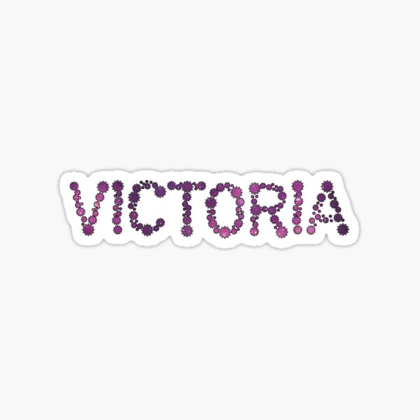 "VICTORIA Name III - My name is VICTORIA - typography name - Galaxy ...
