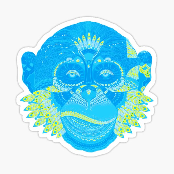 "Monkey" Sticker by boogeyman | Redbubble