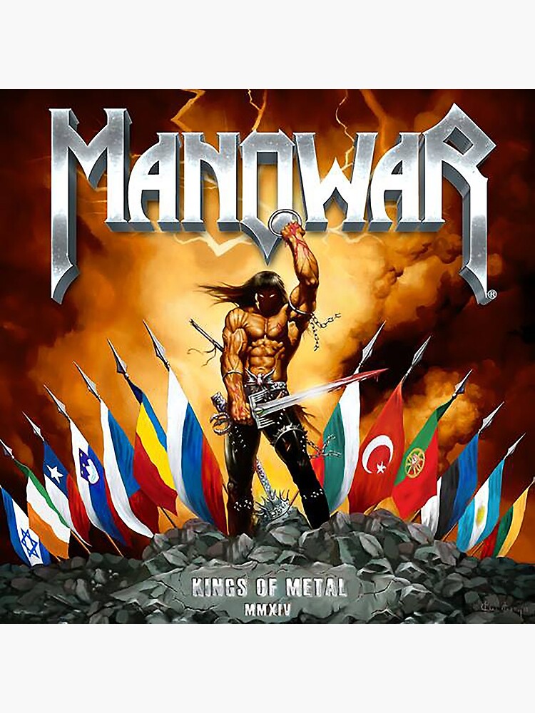 "best,manowar logo" Poster for Sale by jtejadag4 | Redbubble