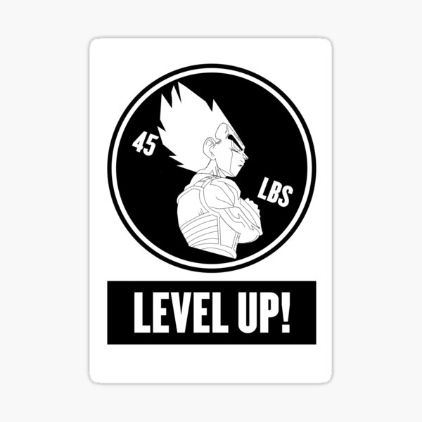 "Level Up" Sticker for Sale by dldesign | Redbubble