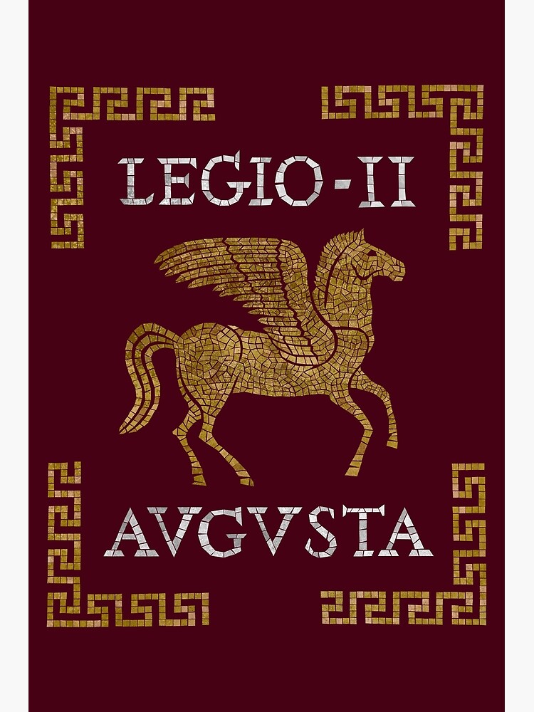 "Legio II Augusta - Pegasus Emblem" Poster for Sale by Lidra-Redesign ...