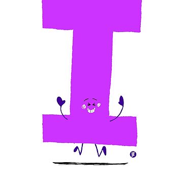 "Letter I - Cute Alphabet - Name Begins With I" Poster for Sale by ...