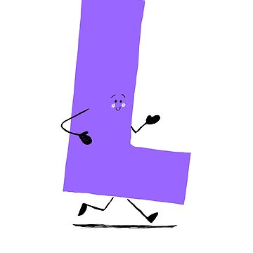 "Letter L - Cute Alphabet - Name Begins With L" Poster for Sale by ...