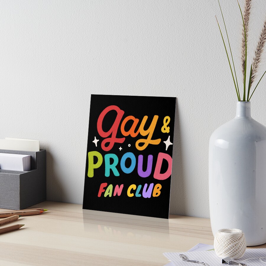 "*VINTAGE GAY PROUD FAN CLUB, GAY PROUD FAN CLUB 22,LGBTQ FAN CLUB ...