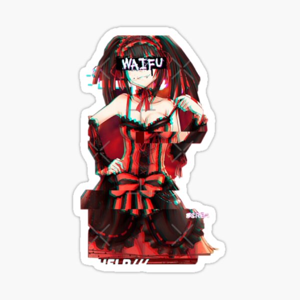 "Anime Kurumi" Sticker by AniePieArt | Redbubble