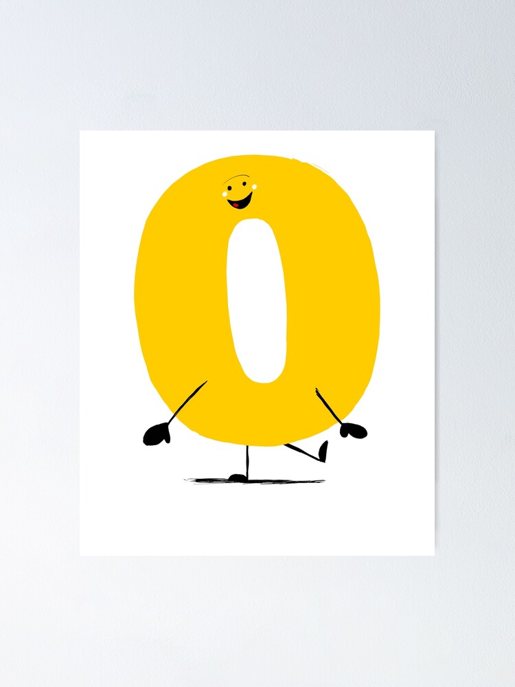 "Letter O - Cute Alphabet - Name Begins With O" Poster for Sale by ...