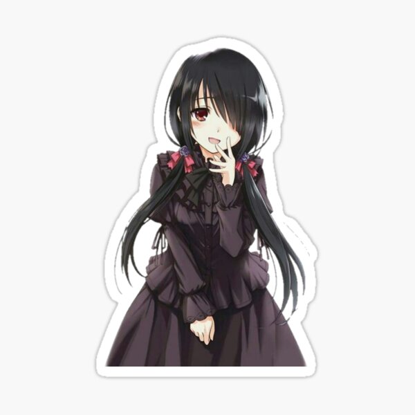 "Anime Kurumi" Sticker for Sale by AniePieArt | Redbubble