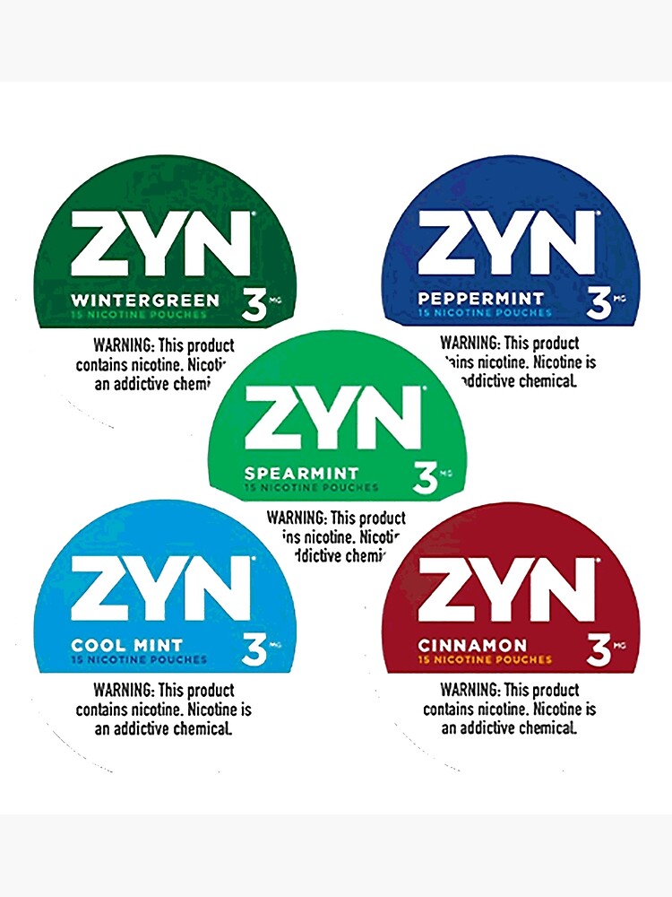 "Zyn" Poster for Sale by lenamarcuss | Redbubble