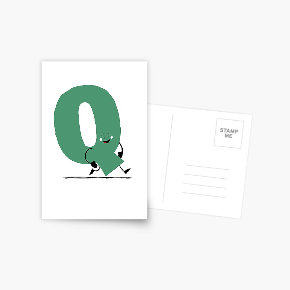 "Letter Q - Cute Alphabet - Name Begins With Q" Poster for Sale by ...