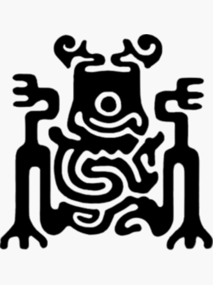 "Guardian Symbol" Sticker by Borlos | Redbubble