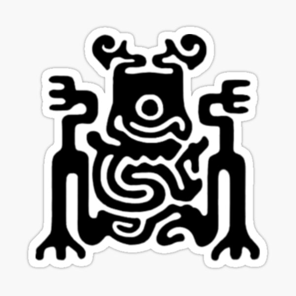 "Guardian Symbol" Sticker by Borlos | Redbubble