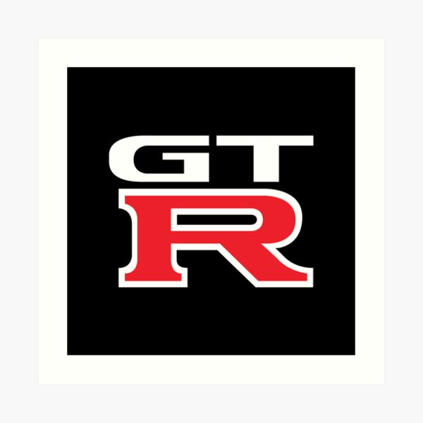 "Gtr skyline Gt-r logo JDM" Art Print for Sale by subieliu | Redbubble