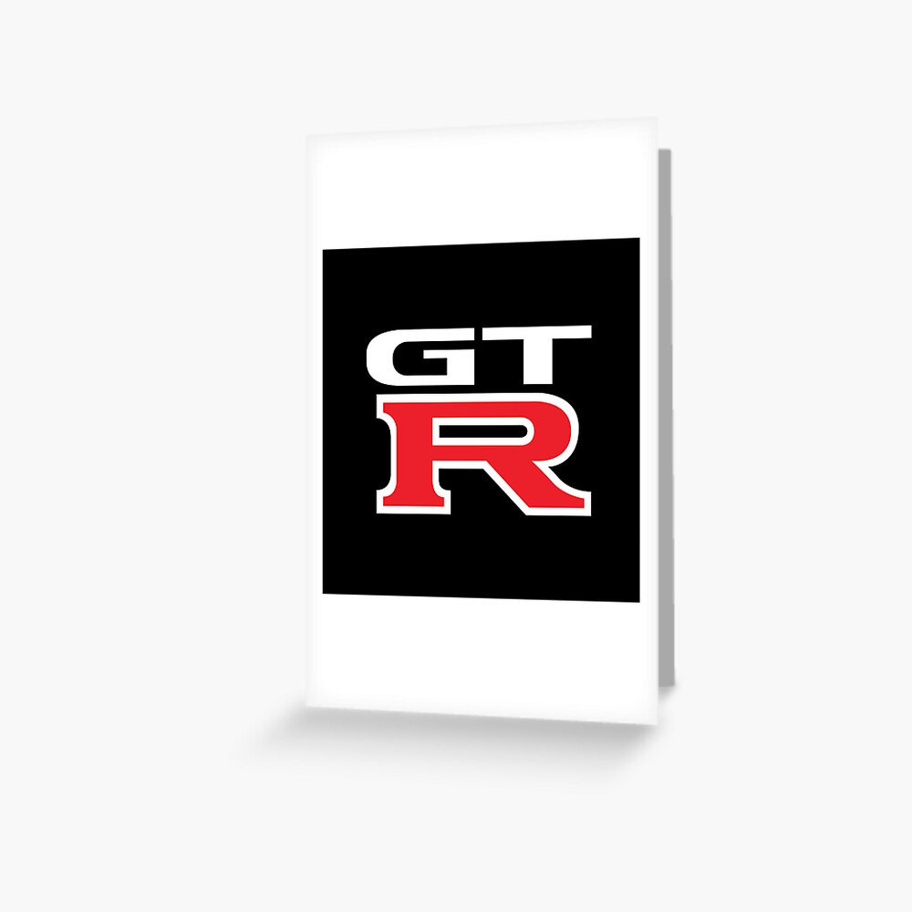 "Gtr skyline Gt-r logo JDM" Greeting Card by subieliu | Redbubble