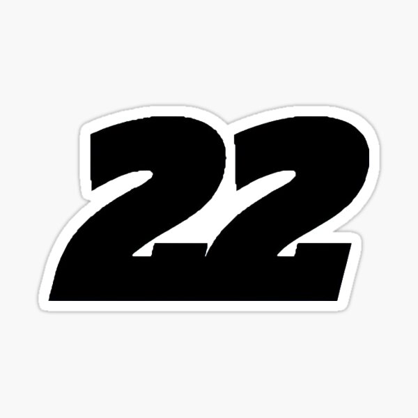 "22 Black Logo" Sticker by 22swipes | Redbubble
