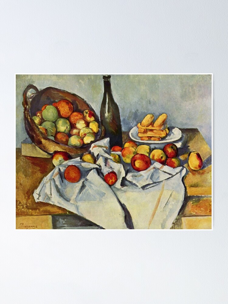"Paul Cézanne, Paul Cézanne Painting, The Basket of Apples, Apples Wall ...