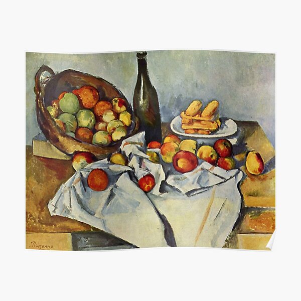 "Paul Cézanne, Paul Cézanne Painting, The Basket of Apples, Apples Wall ...