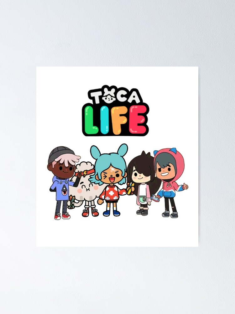 "Toca Boca Toca Boca 2021 Toca Life World" Poster by rajiinom | Redbubble