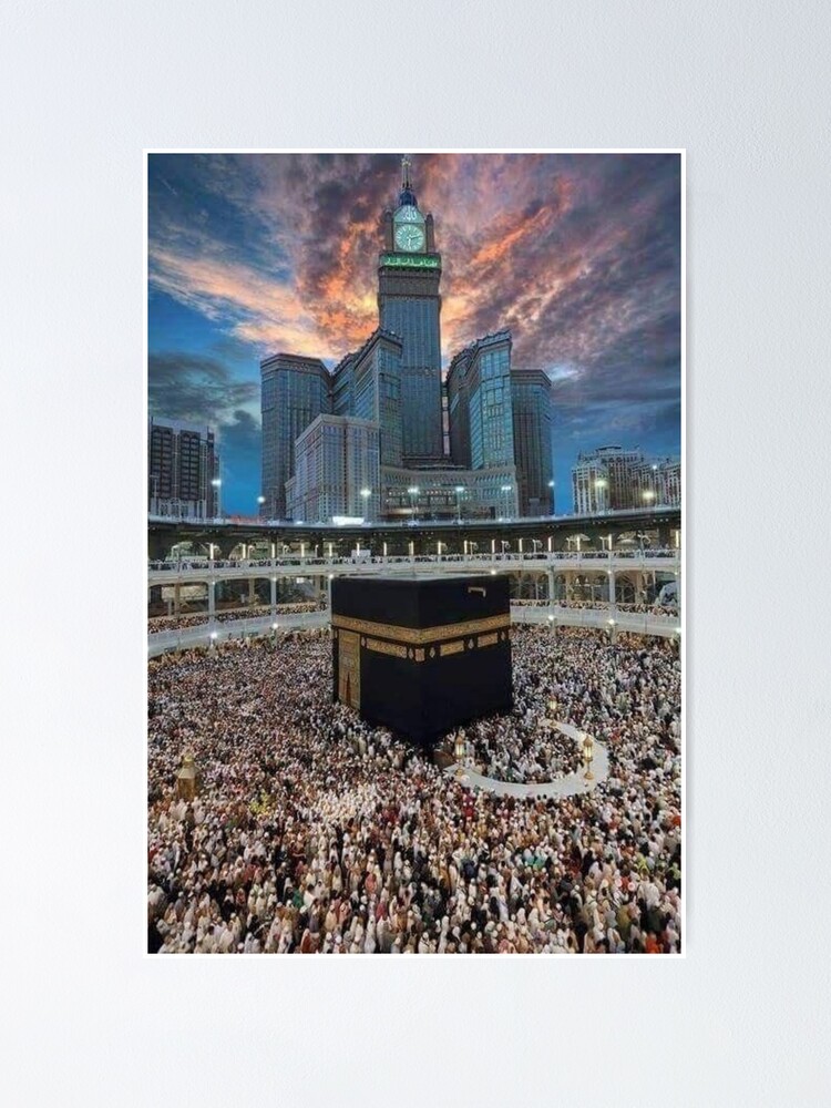 "Kaaba - Makkah" Poster for Sale by Muslim-Prints | Redbubble