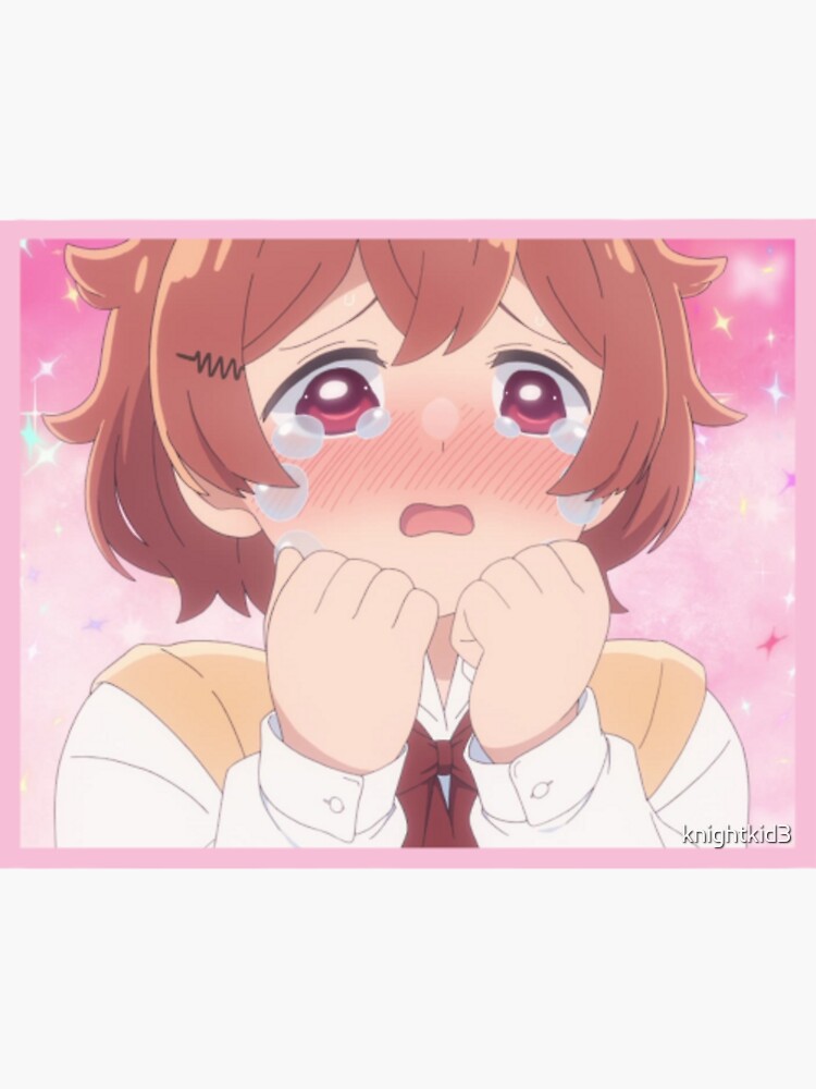 "Crying Mitsuki Ooshiro" Sticker by knightkid3 | Redbubble