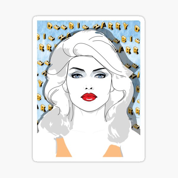 "Lead Singer Blonde" Sticker by imarilynmonroe | Redbubble