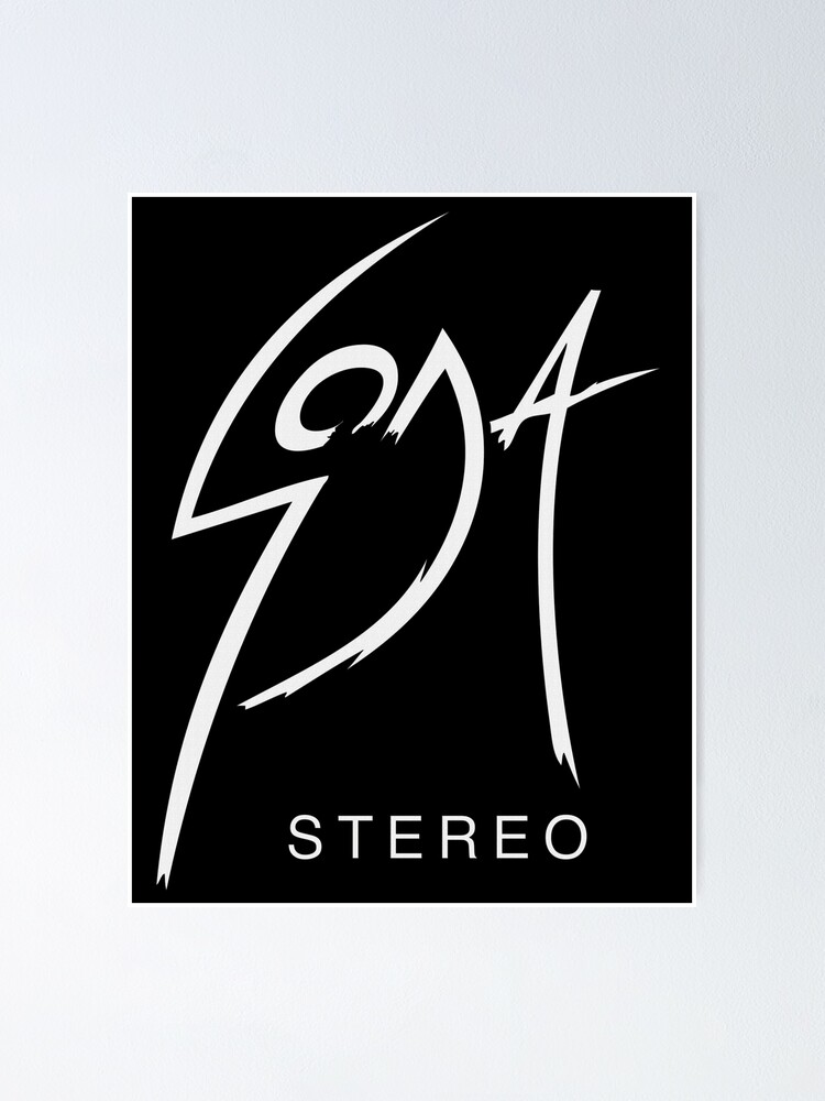"Soda Stereo, Logo." Poster for Sale by feria-e | Redbubble