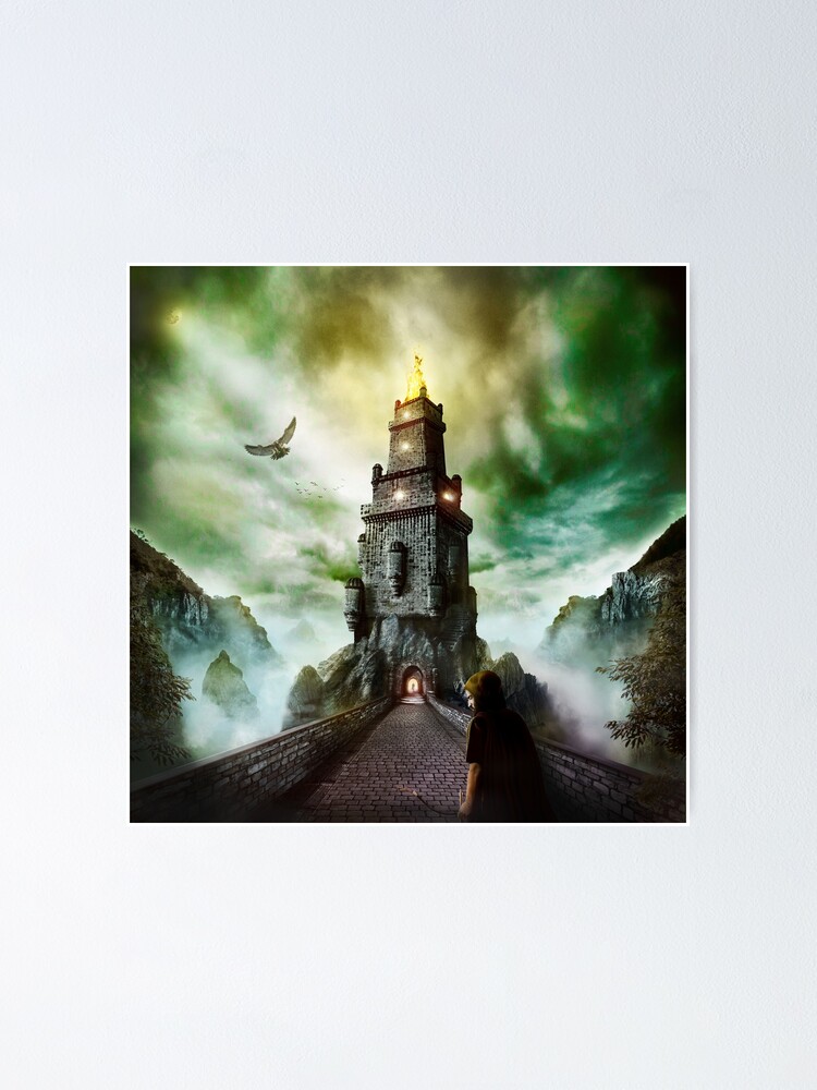 "The Beacon Tower on Alert" Poster for Sale by petergross | Redbubble